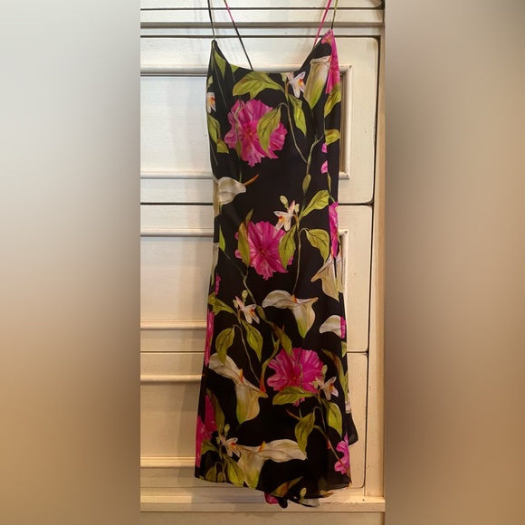 Milly | Dresses | Milly Mini Dress Flower Printsize 8 But Runs Small ...